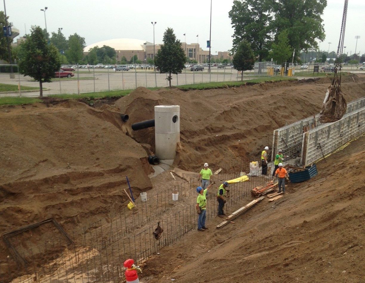 University of Notre Dame South Campus Utility Tunnel | G.E. Marshall ...